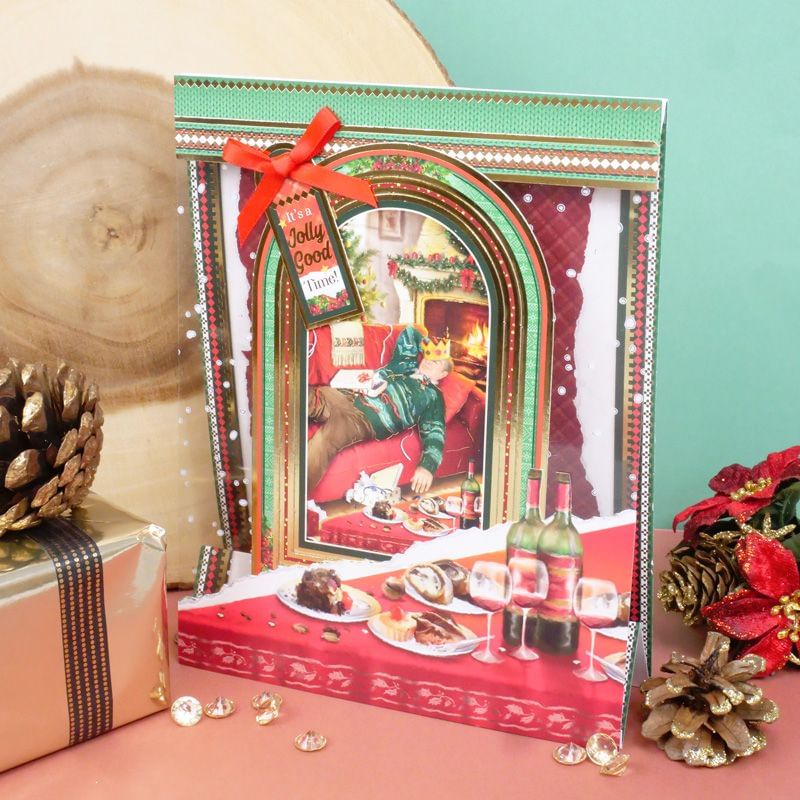 A Relaxing Christmas Luxury Topper Set | Hunkydory Crafts