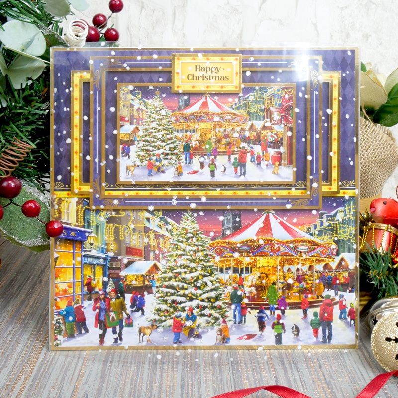 Christmas Market Luxury Topper Set | Hunkydory Crafts