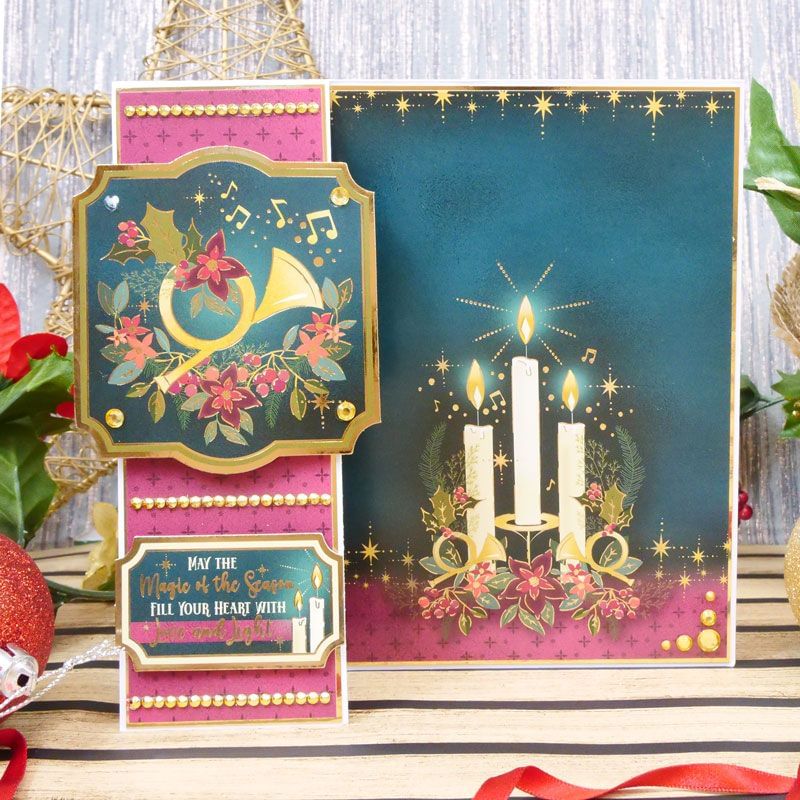 Merry & Bright Luxury Topper Set | Hunkydory Crafts