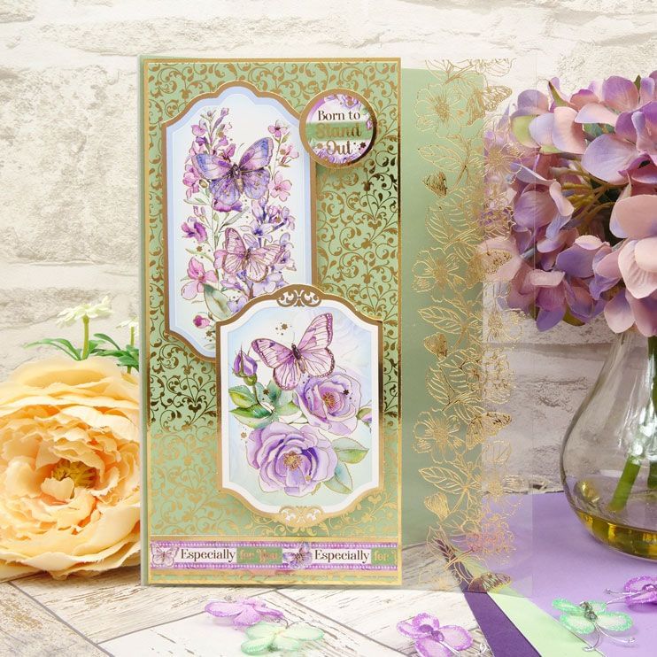 Tranquil Gardens Luxury Foiled Acetate | Hunkydory Crafts