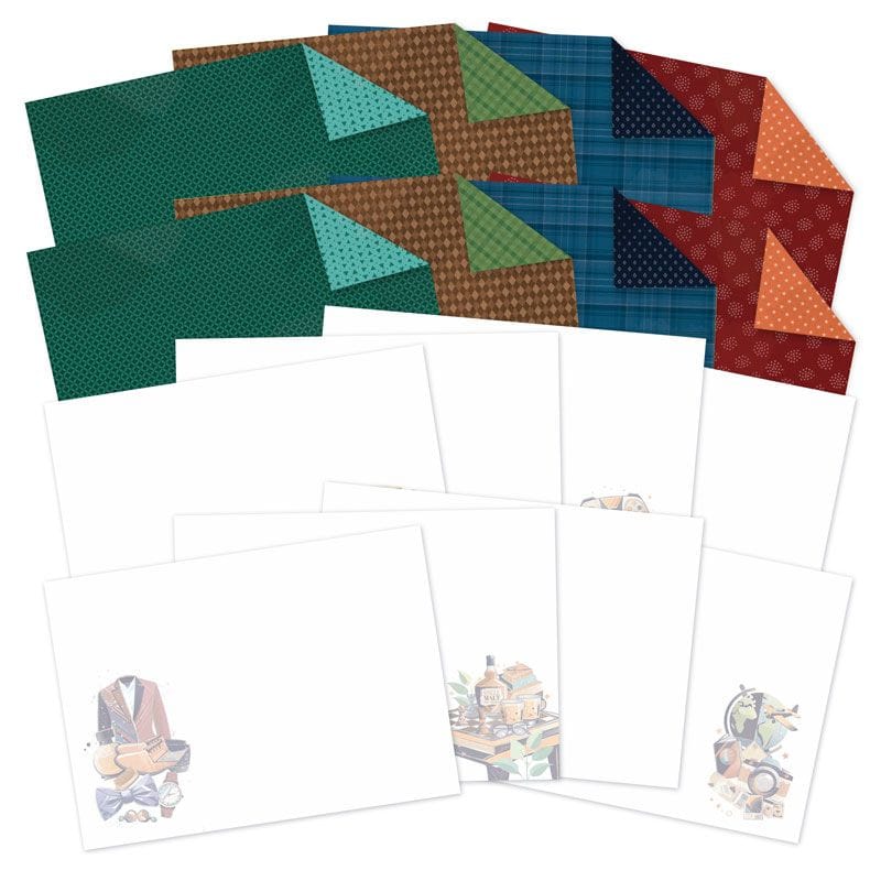 Just For Him Luxury Card Inserts & Papers | Hunkydory Crafts
