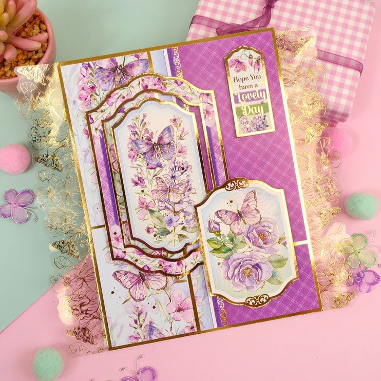 Tranquil Gardens Luxury Foiled Acetate | Hunkydory Crafts