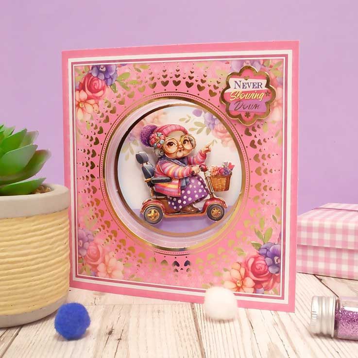 Delightful Golden Oldies Decoupage Card Kit | Hunkydory Crafts