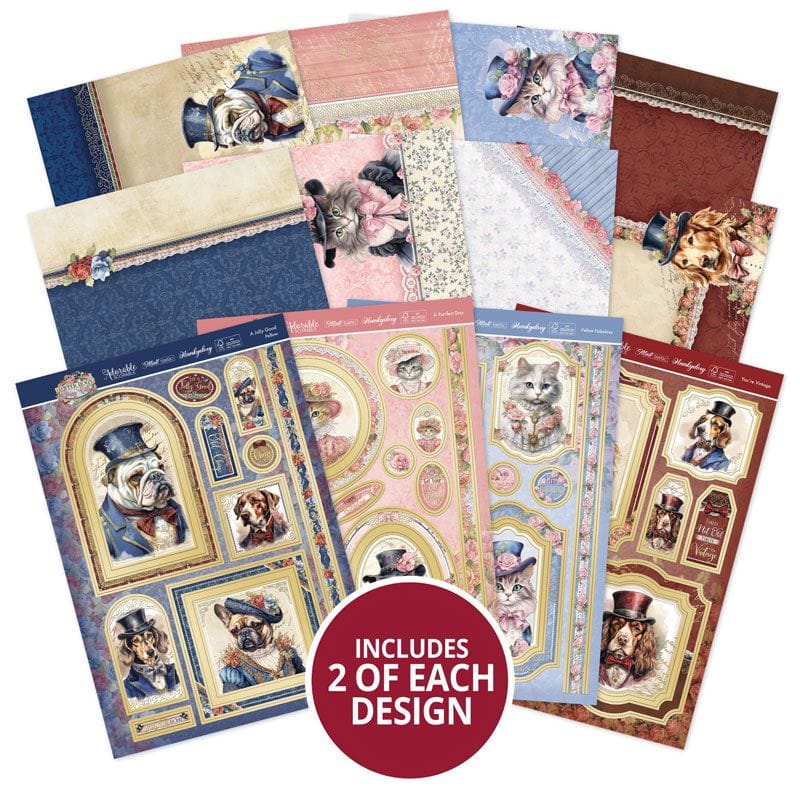 Dapper Dogs & Classy Cats Luxury Topper Collection | Hunkydory Crafts