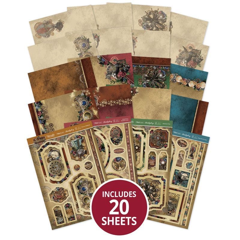 Deluxe Craft Pads - Clockwork Emporium | Hunkydory Crafts