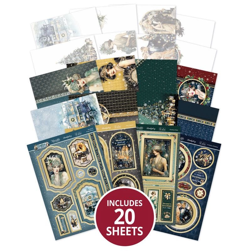 Deluxe Craft Pads - Festive Decadence | Hunkydory Crafts