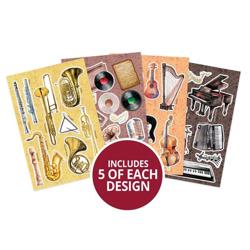 Delightful Die-Cuts - Making Music | Hunkydory Crafts