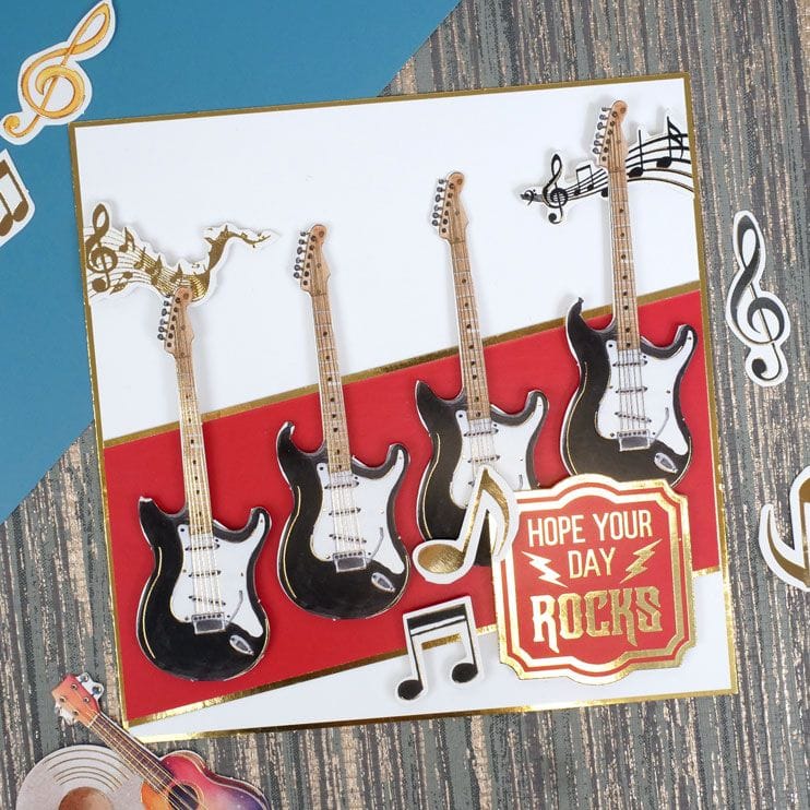 Delightful Die-Cuts - Making Music | Hunkydory Crafts