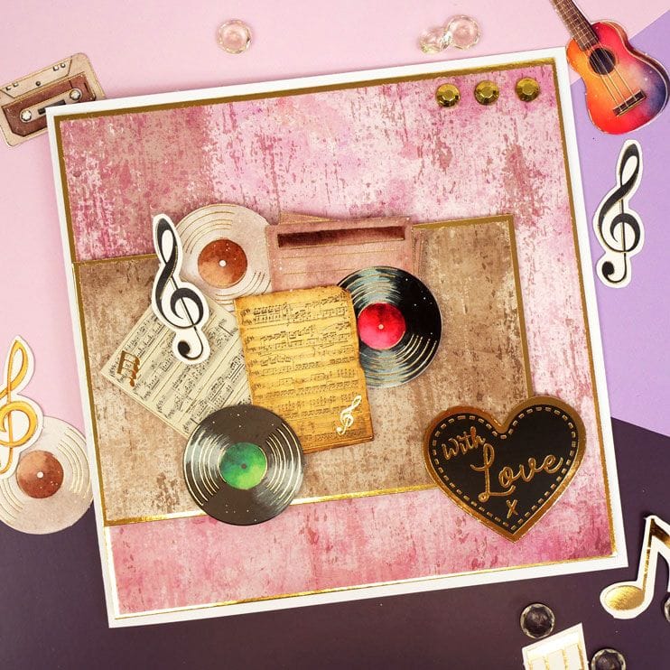 Delightful Die-Cuts - Making Music | Hunkydory Crafts