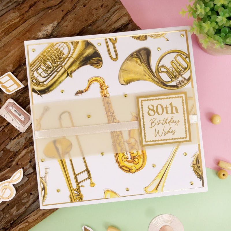 Delightful Die-Cuts - Making Music | Hunkydory Crafts