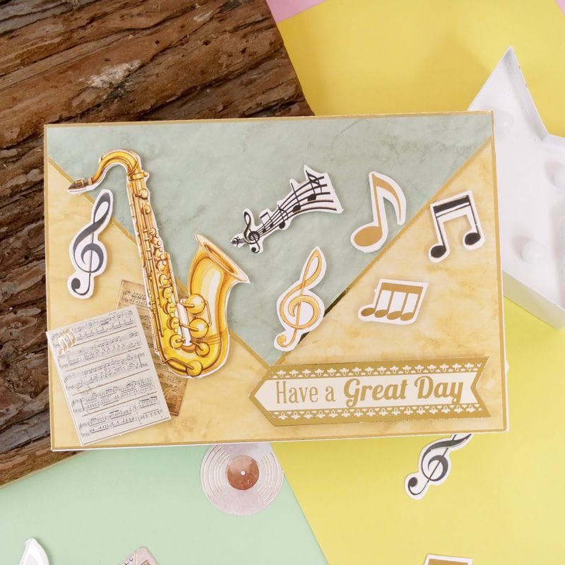Delightful Die-Cuts - Making Music | Hunkydory Crafts