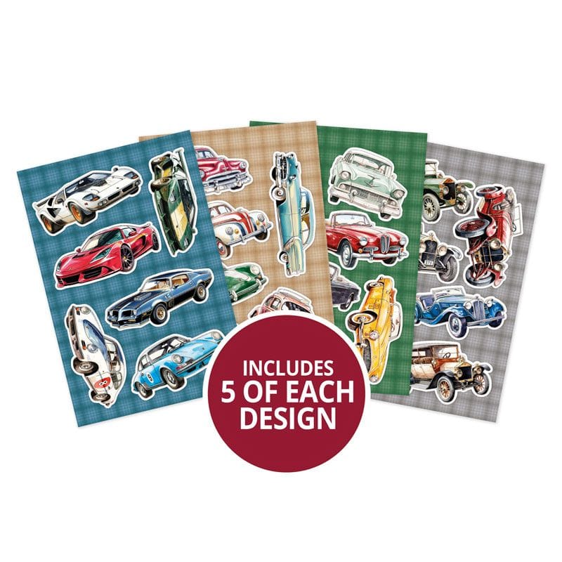 Delightful Die-Cuts - Classic Cars | Hunkydory Crafts