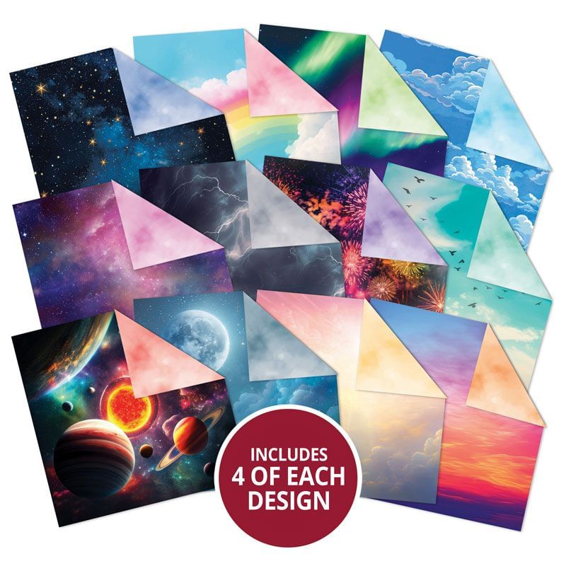 Duo Design Paper Pads - Stunning Skies & Colourful Clouds | Hunkydory ...