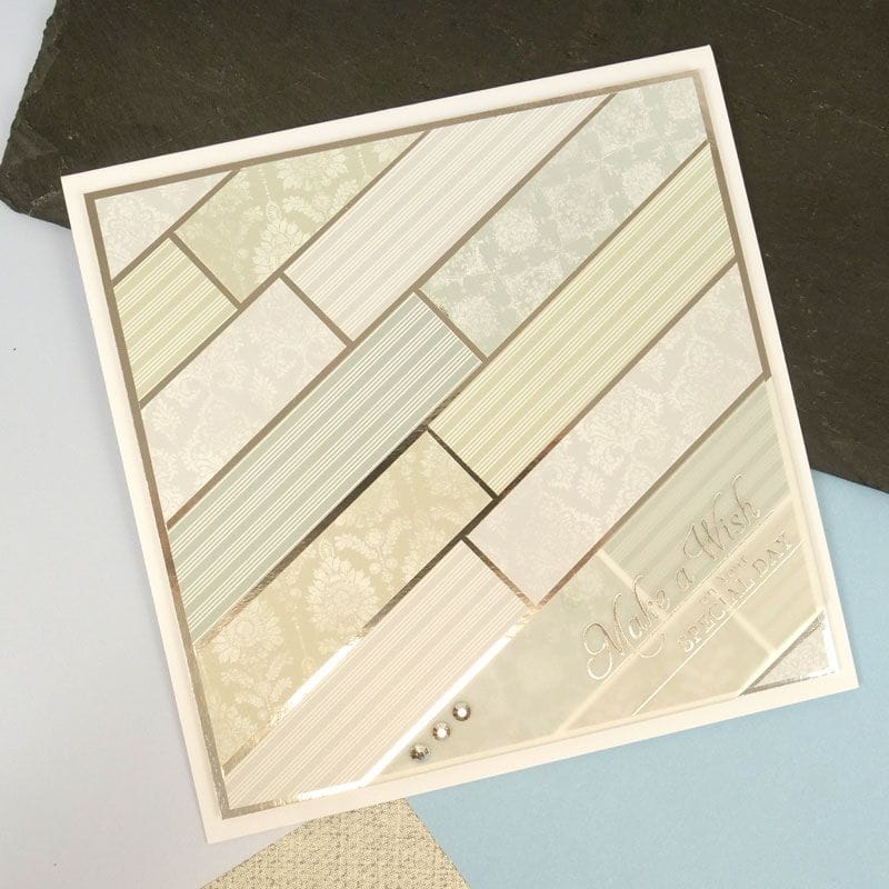 Duo Design Paper Pads - Delicate Damask & Subtle Stripes | Hunkydory Crafts