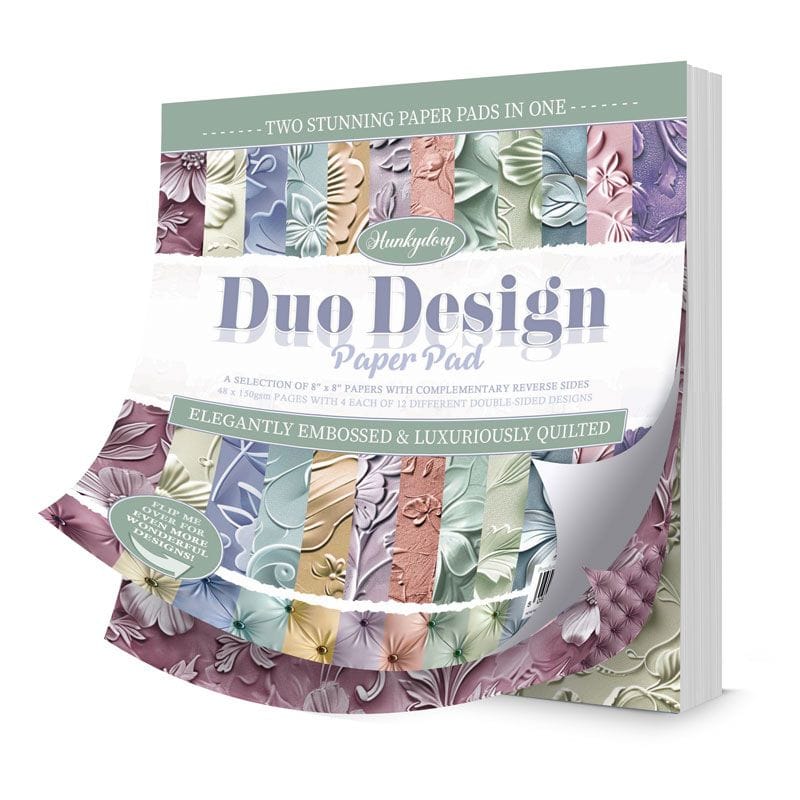 Duo Design Paper Pads - Elegantly Embossed & Luxuriously Quilted ...