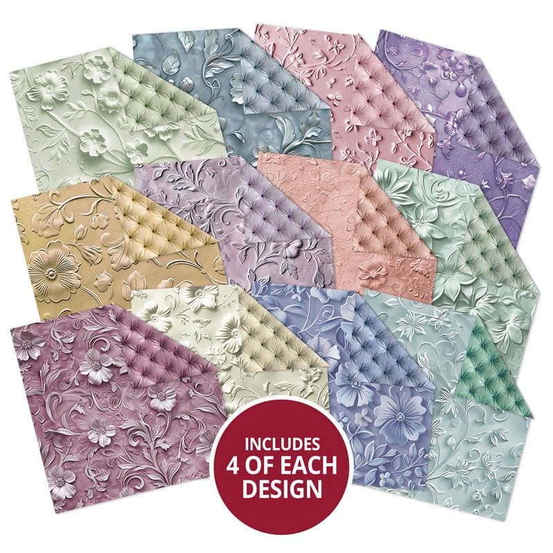Duo Design Paper Pads - Elegantly Embossed & Luxuriously Quilted ...