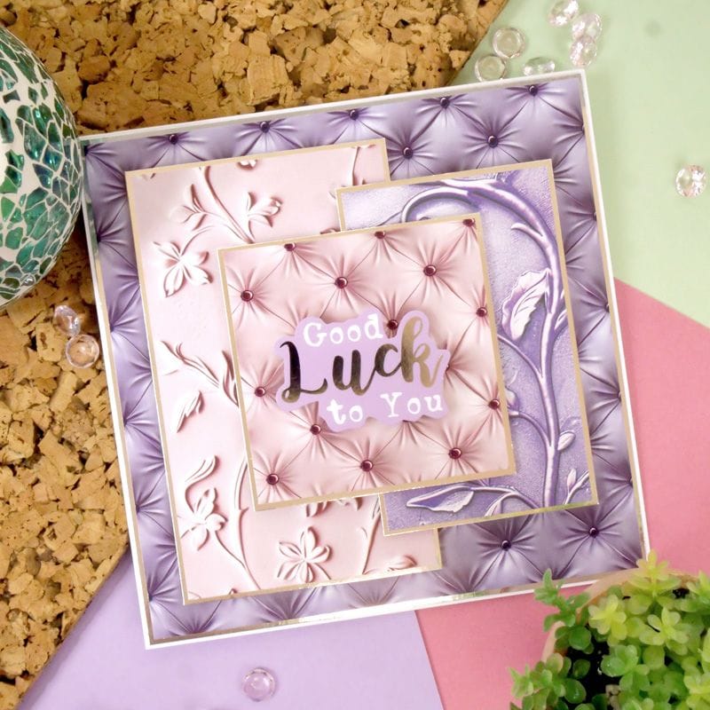 Duo Design Paper Pads - Elegantly Embossed & Luxuriously Quilted ...