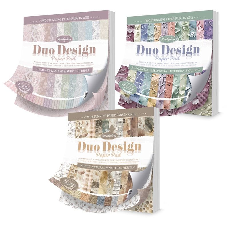 Duo Design Paper Pads - Multibuy 19 | Hunkydory Crafts
