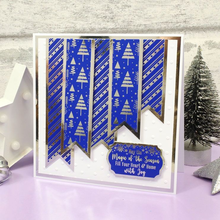 Festive Foiled Edge-to-Edge Cardstock Megabuy | Hunkydory Crafts