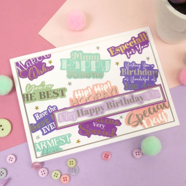 The Big Book of Shaped Sentiments | Hunkydory Crafts