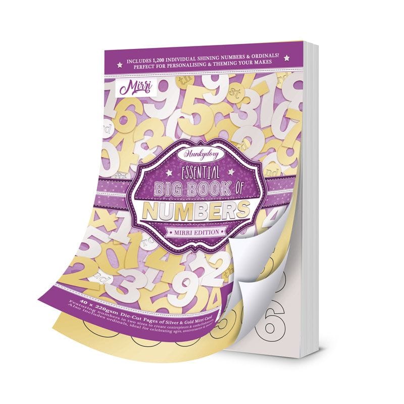 Essential Big Book of Numbers - Mirri Edition | Hunkydory Crafts