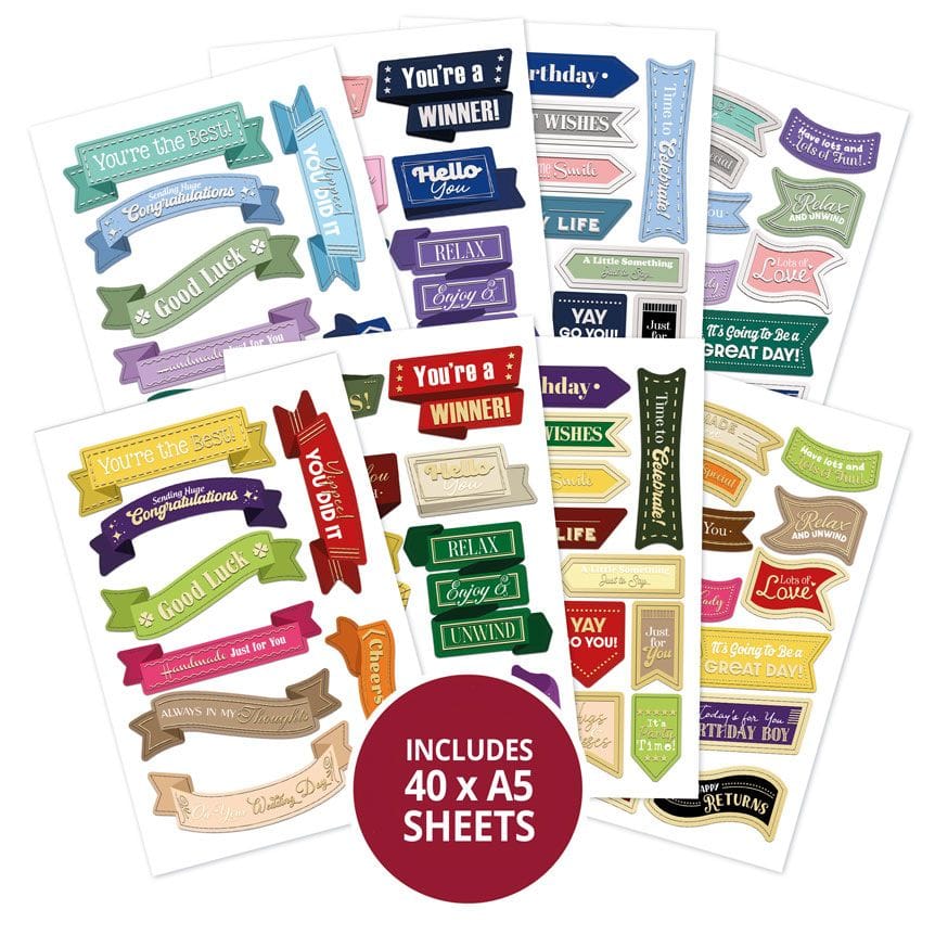 The Big Book of Banner Sentiments | Hunkydory Crafts