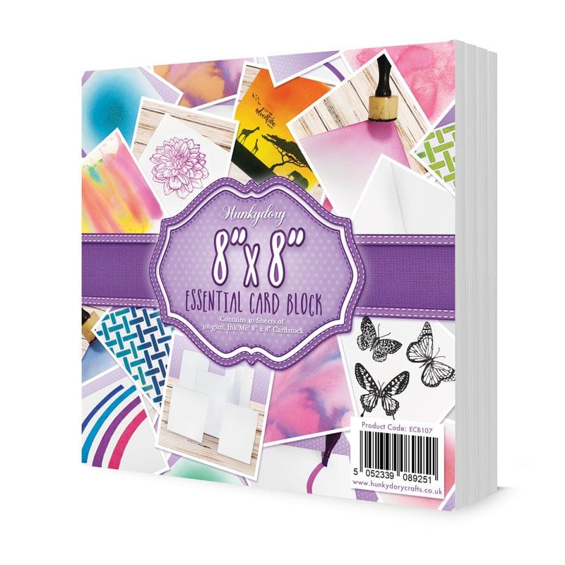 Ink Me 8" x 8" Essential Card Block | Hunkydory Crafts