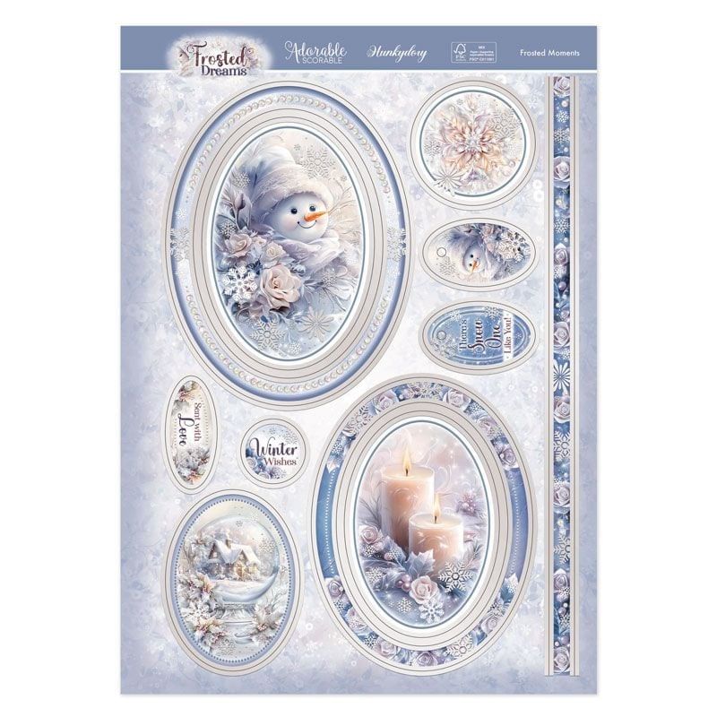 Frosted Moments Luxury Topper Set | Hunkydory Crafts