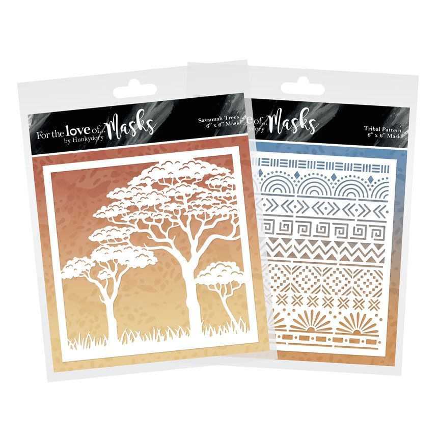 For the Love of Masks - Cute & Cuddly Safari Multibuy | Hunkydory Crafts