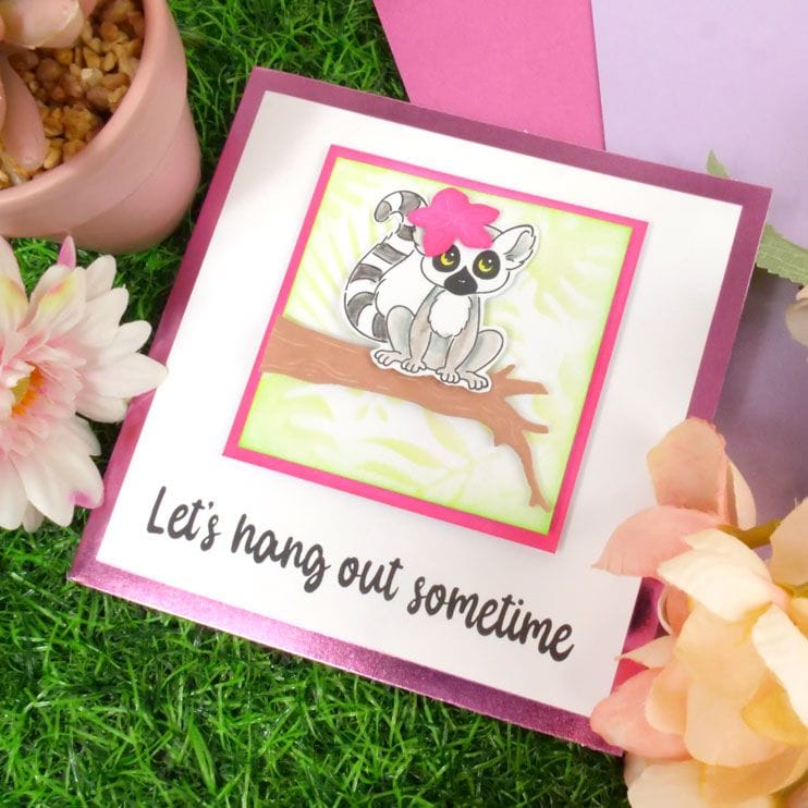 For the Love of Stamps - Sloths & Lemur | Hunkydory Crafts