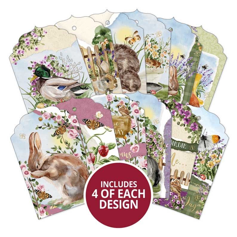 Garden Treasures Tag Pad | Hunkydory Crafts