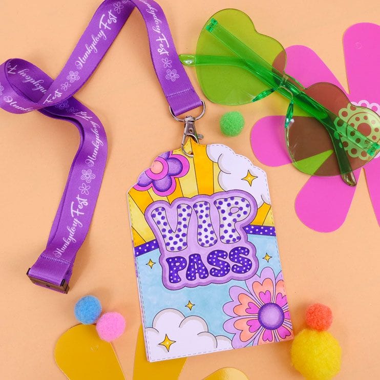 HunkydoryFest Lanyard | Hunkydory Crafts