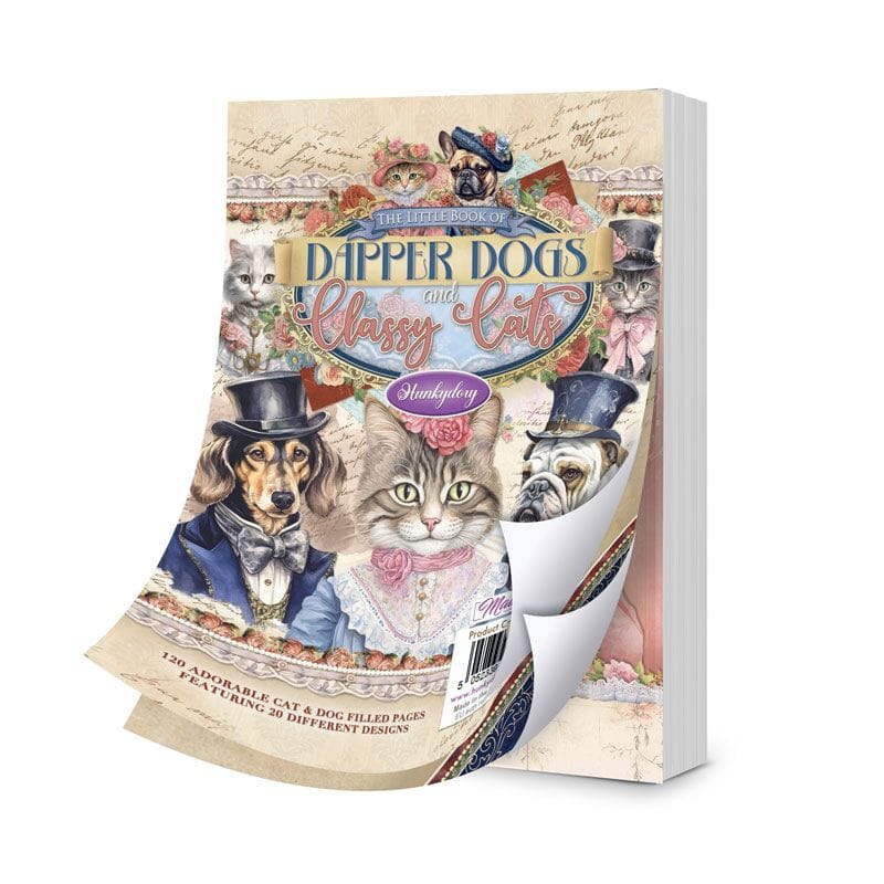 The Little Book of Dapper Dogs & Classy Cats | Hunkydory Crafts