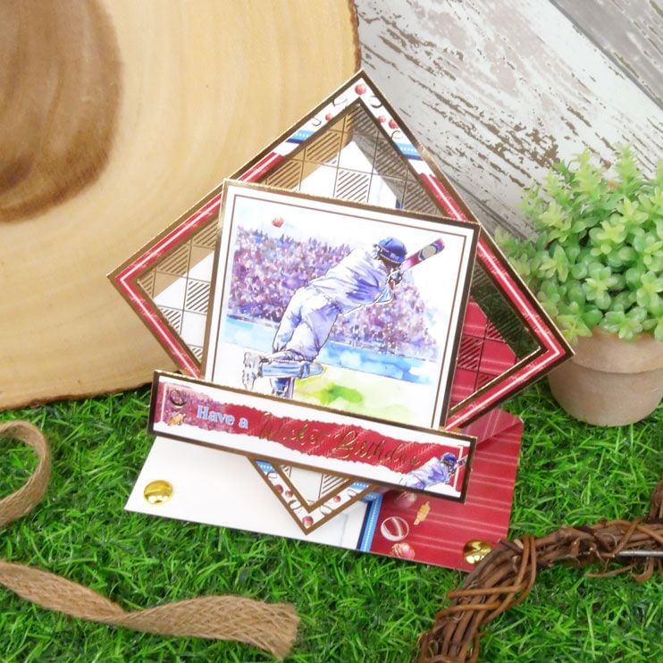 On the Pitch Luxury Topper Set | Hunkydory Crafts