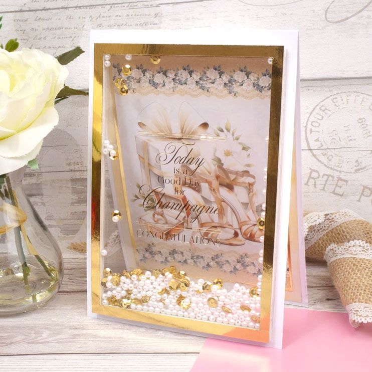 Luxury Foiled Acetate Sentiment Sheets | Hunkydory Crafts