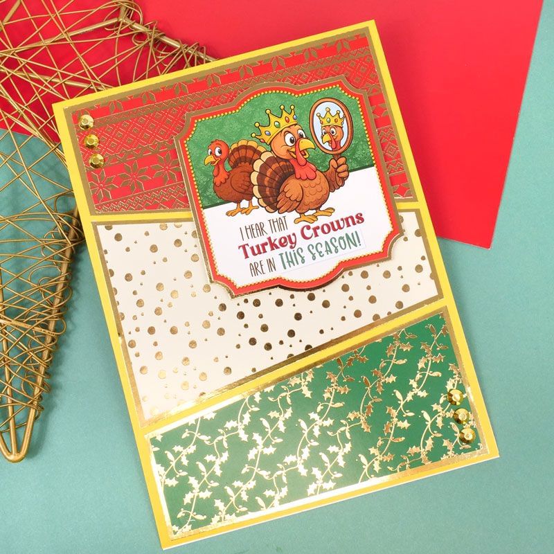Christmas Crackers Topper Sheet - Festive Friends | Hunkydory Crafts