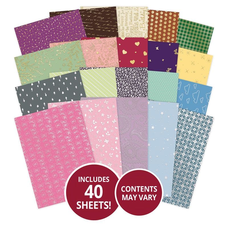 Adorable Scorable Mixed 100 Sheets | Hunkydory Crafts