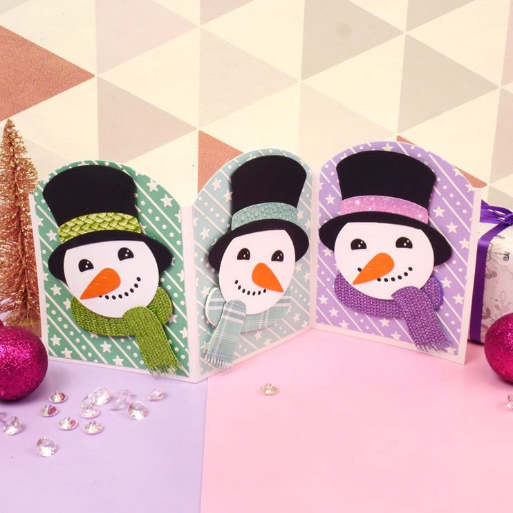 Moonstone Dies - Layering Snowman | Hunkydory Crafts