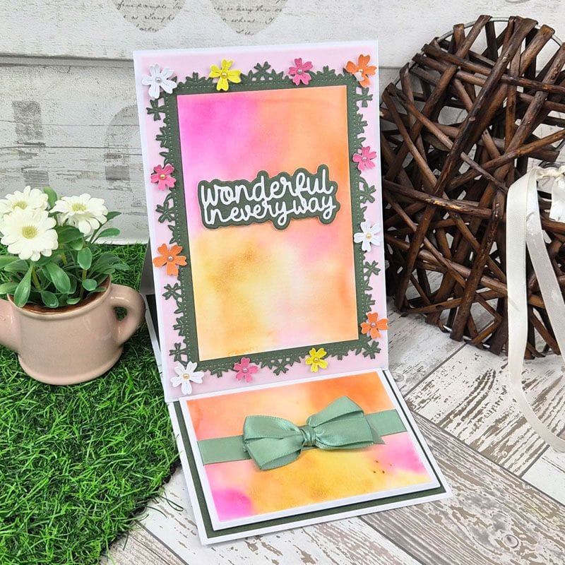 Moonstone Dies - Dainty Floral Frame | Hunkydory Crafts