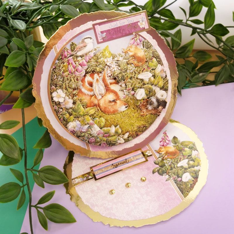 Moonstone Dies - Torn Edge Nesting Dies - Circle | Hunkydory Crafts