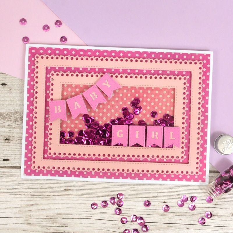 Moonstone Dies - Banner Bunting Alphabet | Hunkydory Crafts