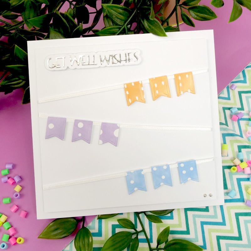 Moonstone Dies - Banner Bunting Alphabet | Hunkydory Crafts