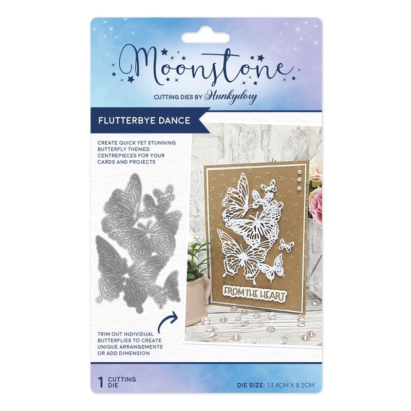 Moonstone Dies - Flutterbye Dance | Hunkydory Crafts