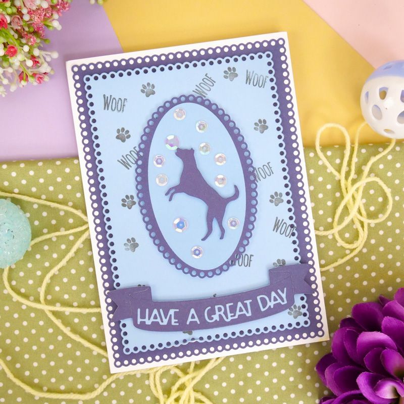 Moonstone Dies - Scalloped Dots Nesting Dies - Ovals | Hunkydory Crafts