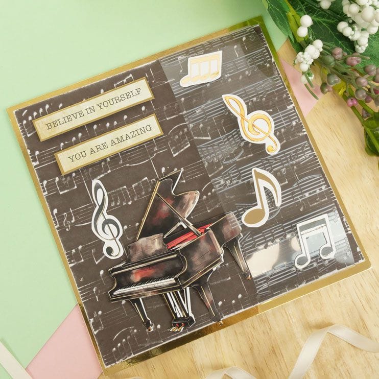 Moonstone Embossing Folders - Music | Hunkydory Crafts