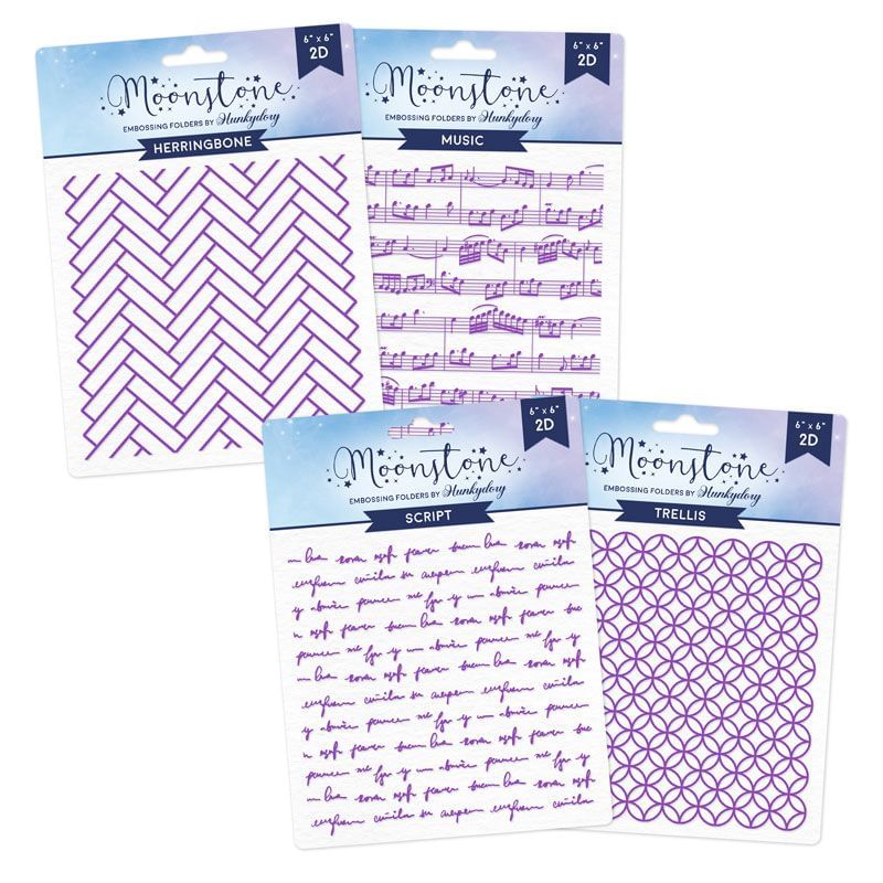Moonstone Embossing Folders - Pattern & Textures Ultimate Collection ...