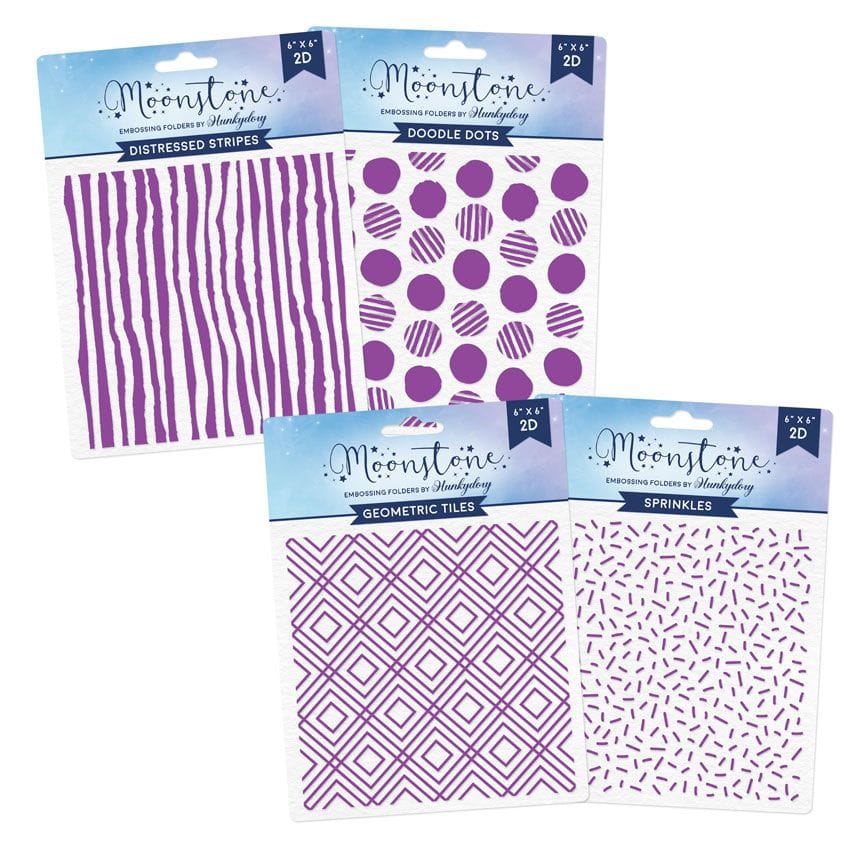 Moonstone Embossing Folders - Funky Patterns Ultimate Collection ...