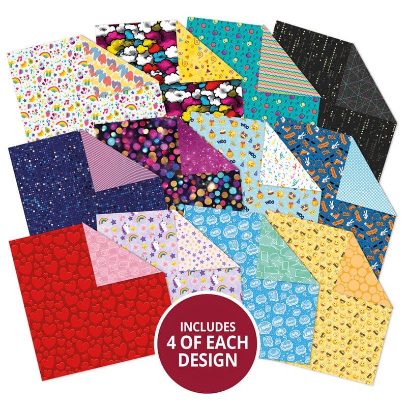 Digital Designs 8" x 8" Paper Pad | Hunkydory Crafts