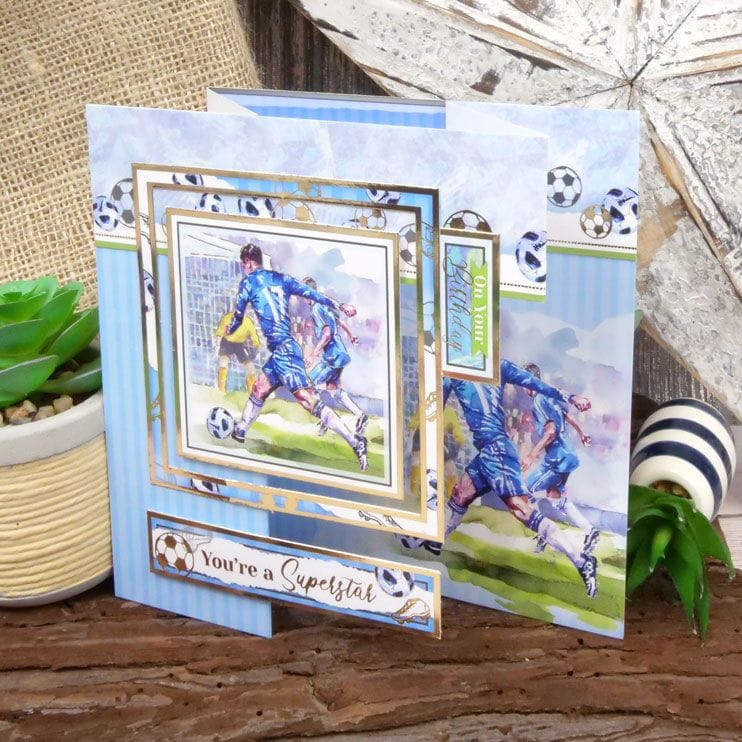 On the Pitch Luxury Topper Set | Hunkydory Crafts