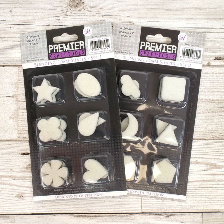 Premier Craft Tools Blending Foam Shapes Multibuy | Hunkydory Crafts